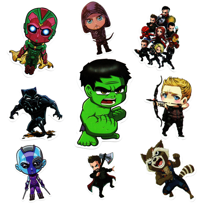 Acheter 150 autocollants Marvel à prix bas sur Pokestickers